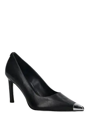 Michael Kors Kasia Cap-toe Pumps - Black