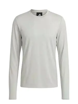 Adidas Entire Studios Long-sleeve T-shirt With Perforated Detail - Neutrals