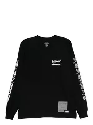 Yohji Yamamoto X Neighborhood Long-sleeve Sweatshirt - Black