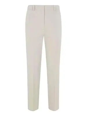 CIRCOLO 1901 Button Trousers - Neutrals