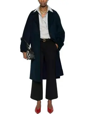JOSEPH Franco Single-breasted Coat - Blue
