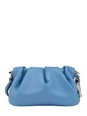 CHRISTIAN LOUBOUTIN Christian Louboutin Eva Mini Leather Cross-Body Bag Navy