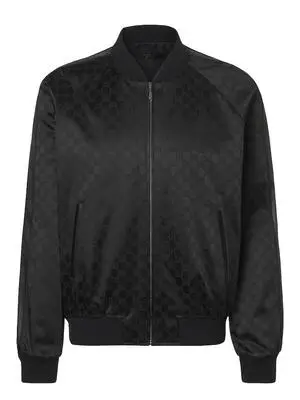 GUCCI GG Cotton-Blend Satin Bomber Jacket