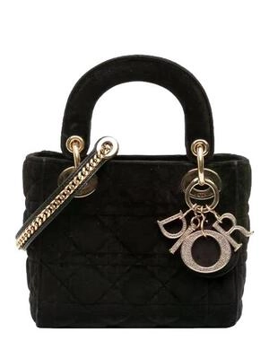 Dior Mini Lady Satchel - Black