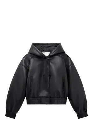 THE FRANKIE SHOP Jackson Hooded Jacket - Black