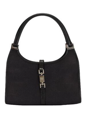 FWRD RENEW Gucci Bardot Shoulder Bag - Black