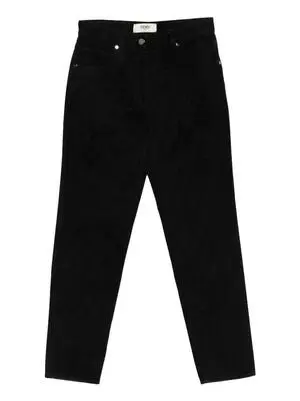 FENDI Fendi FF Monogram Button-Fastening Jeans