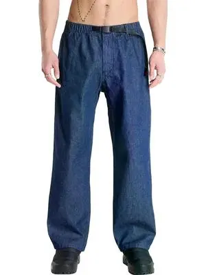Gramicci Straight-leg Belted Jeans - Blue