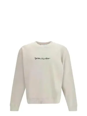 Off-White Script Arrow Sweatshirt - Neutrals