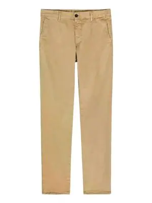 SLOWEAR Logo-embroidered Trousers - Neutrals