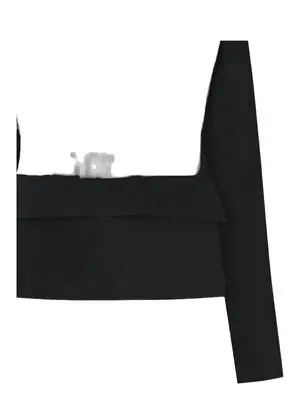 Nanushka Raveen Long-sleeve Top - Black