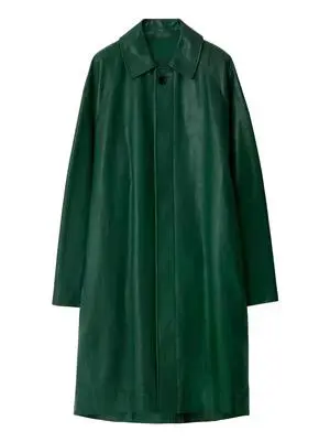 BURBERRY Burberry Long Leather Coat