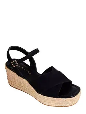 PALOMITAS BY PALOMA BARCELÒ Wedge Espadrilles - Black