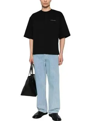 NINE:INTHE:MORNING Light Wash Denim Jeans - Blue