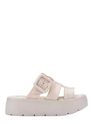 Melissa Melissa Platform Sandals With Buckle Fastening Neutrals