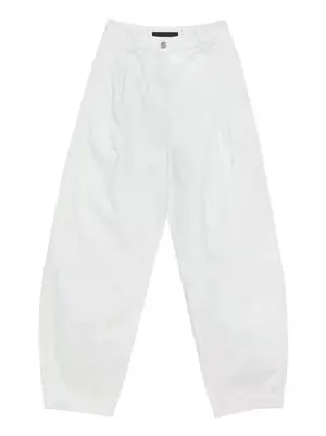 JUUN.J Pleated Button Fly Jeans - Blue