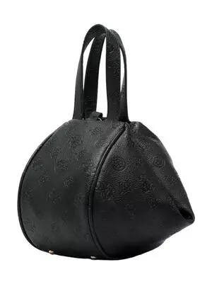 Guess Embossed Geometric Tote Bag - Black