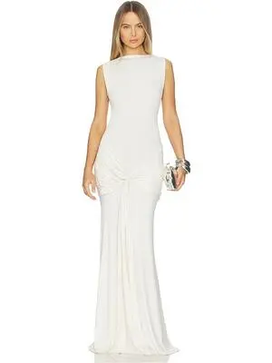 Delfi Sloan Gown - White