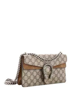 Gucci Dionysus Gg Coated Canvas Small Shoulder Bag - Brown