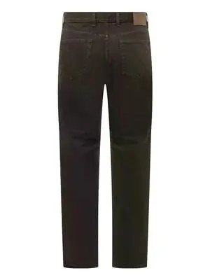 Zegna Zegna Straight-Leg Cotton Jeans Brown