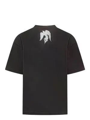 DIESEL® T-boggy-v6 Graphic-print T-shirt - Grey