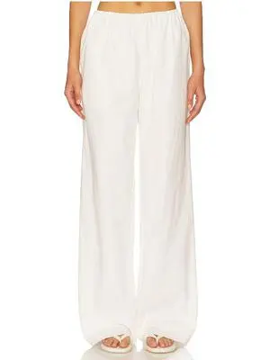 SNDYS. Ismene Wide Leg Pants - White