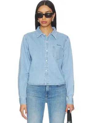 MOTHER The Honor Roll Shirt - Blue