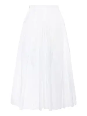 JIL SANDER Jil Sander Pleated Mid-Length Skirt