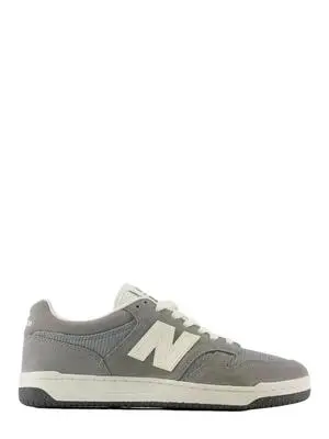 NEW BALANCE Suede Lace-up Sneakers - Grey