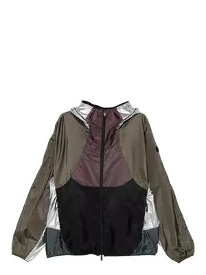 Moncler Sormiou Zip-fastening Hooded Jacket - Silver