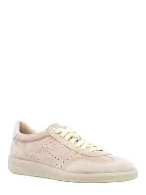 Santoni Santoni Perforated Detail Lace-Up Sneakers Brown