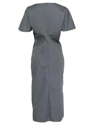 Soeur Ella Crew-neck Midi Dress - Grey