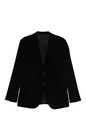 Giorgio Armani Two-button Blazer - Black