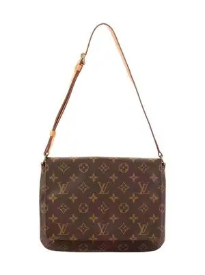 LOUIS VUITTON Musette Tango Shoulder Bag - Brown