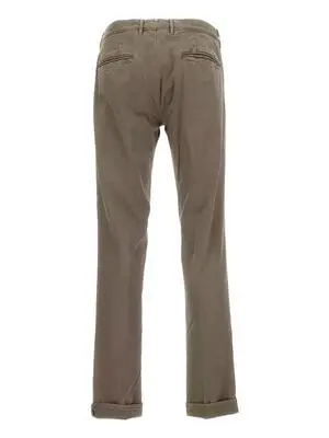 Incotex Cuffed Trousers - Neutrals