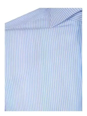 BARBA NAPOLI Striped Shirt - Blue