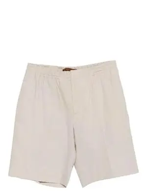 Zegna Elasticated Waistband Shorts - Neutrals