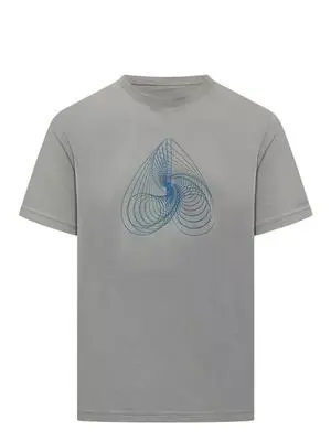 Moose Knuckles Graphic-print T-shirt - Grey