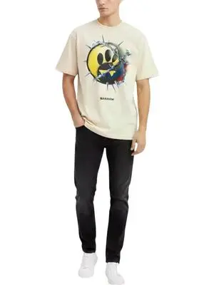 BARROW Graphic Print T-shirt - Neutrals