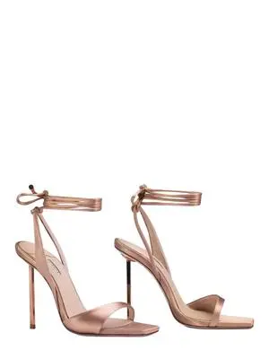 LE SILLA Nyra Ankle-tie Sandals - Neutrals