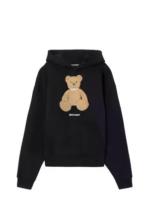Palm Angels Graphic Hoodie - Black