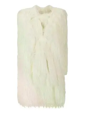 Sacai Fringe Flared Blouse - Neutrals