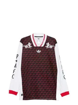 Adidas Patterned Long-sleeved T-shirt - Black