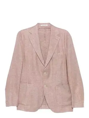 Eleventy Buttoned Blazer - Pink