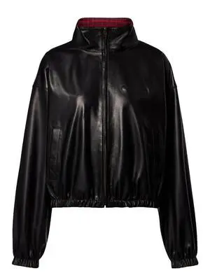 Balenciaga Reversible Leather Jacket - Black