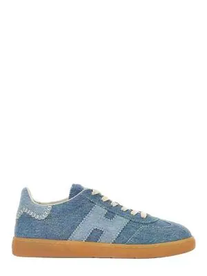 Hogan Paneled Sneakers - Blue