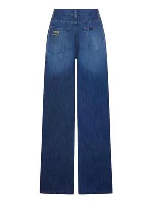 LOIS High-waisted Wide-leg Jeans - Blue