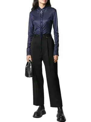 AMBUSH Fitted Long-sleeve Shirt - Blue