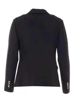 CIRCOLO 1901 Buttoned Blazer - Black