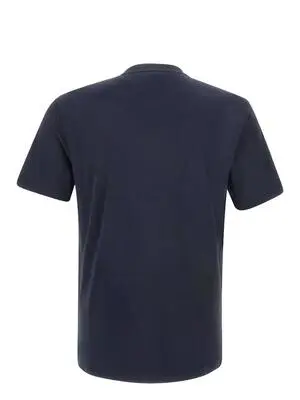 EA7 Tonal Logo Print T-shirt - Blue